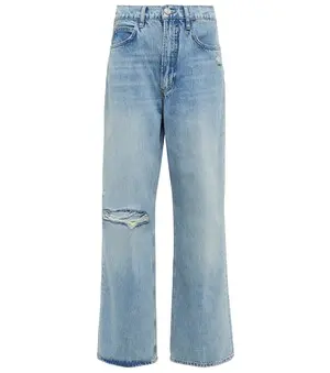 FRAME Le High N Tight Wide-leg Jeans