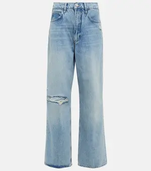 FRAME Le High N Tight Wide-leg Jeans