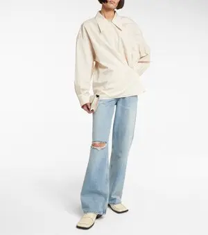 FRAME Le High N Tight Wide-leg Jeans