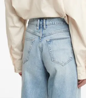 FRAME Le High N Tight Wide-leg Jeans