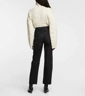 TOTEME High-rise Straight Jeans
