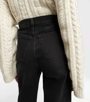 TOTEME High-rise Straight Jeans