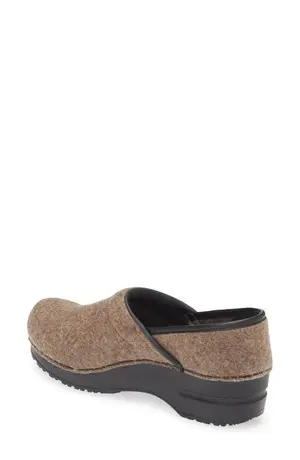 SANITA Ava Wool Clog - Stone