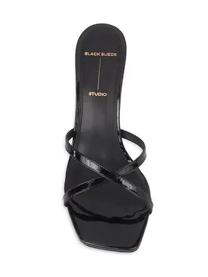 BLACK SUEDE STUDIO Arielle High Heel Sandal