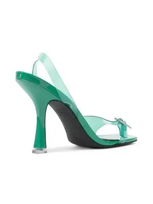 BLACK SUEDE STUDIO Porsha Slingback Sandal