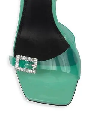 BLACK SUEDE STUDIO Porsha Slingback Sandal