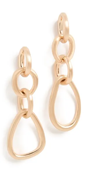 Cult Gaia Reyes Earrings - Brushed Brass