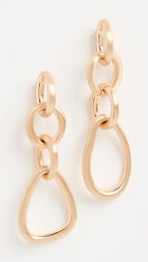 Cult Gaia Reyes Earrings - Brushed Brass