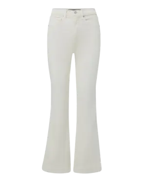 Veronica Beard Carson Kick-flare Jean - Ecru