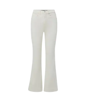 Veronica Beard Carson Kick-flare Jean - Ecru