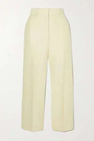 TOTEME Sateen Straight-leg Pants