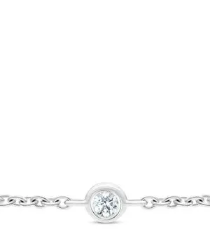 DE BEERS JEWELLERS White Gold And Diamond My First De Beers Bracelet
