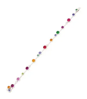 BOODLES Raindance Rainbow Bracelet - White