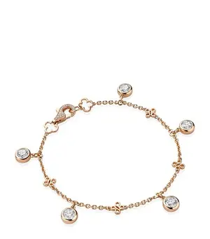 BOODLES Beach Diamond Bracelet - Rose Gold