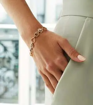 BOODLES Maymay Rose Diamond Bracelet