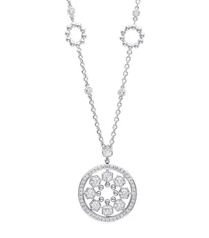 BOODLES White And Diamond Pendant Necklace - Gold