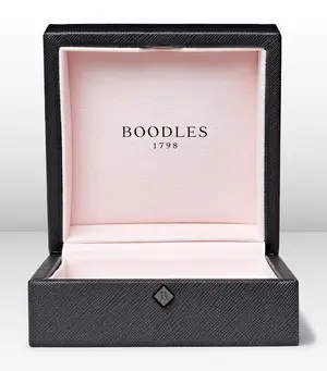 BOODLES Rose Gold, Platinum, And Diamond Pendant Necklace