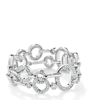 BOODLES White And Diamond Roulette Bracelet