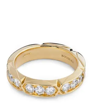 BOODLES Yellow Diamond Jazz Ring - Gold