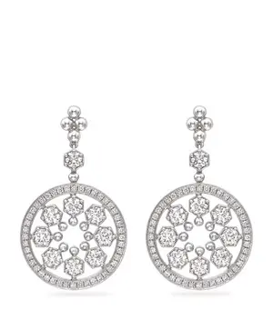 BOODLES White And Diamond Circus Earrings - Gold