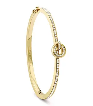BOODLES Yellow And Diamond Roulette Flip Bangle - Gold