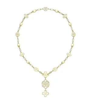 BOODLES Gold And Diamond Be Bold Necklace - Yellow