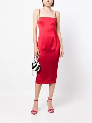 Retrofete Samantha Square Neck Slip Dress