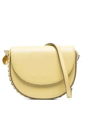 Stella McCartney Frayme Medium Shoulder Bag - Yellow