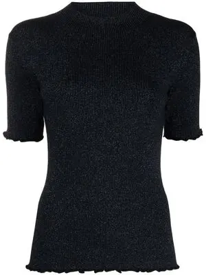 3.1 Phillip Lim Cut-out Ribbed Knit Top