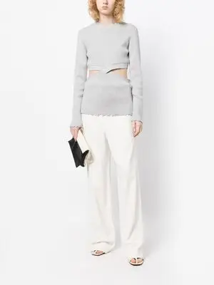 3.1 Phillip Lim Cut-out Ribbed Jumper
