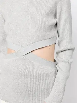 3.1 Phillip Lim Cut-out Ribbed Jumper