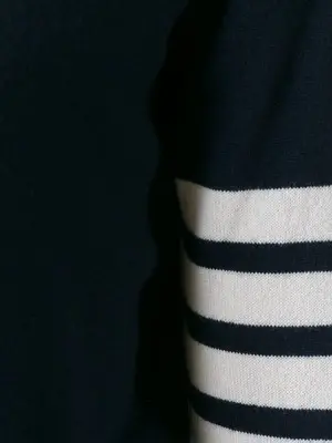 Thom Browne 4-bar Stripe Cashmere Turtleneck