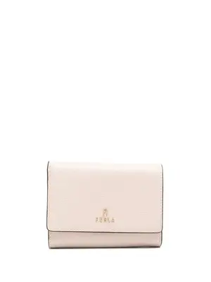 Furla Logo-plaque Leather Wallet - Pink