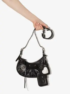 Balenciaga Le Cagole Xs Shoulder Bag - Black
