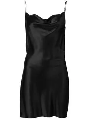 FLEUR DU MAL Cowl-neck Slip Dress