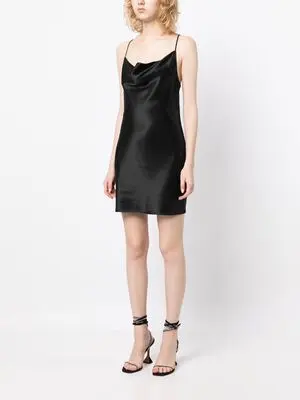 FLEUR DU MAL Cowl-neck Slip Dress
