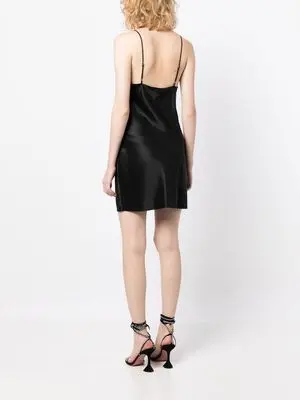 FLEUR DU MAL Cowl-neck Slip Dress