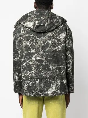 A-COLD-WALL* Marble-print Pullover Jacket