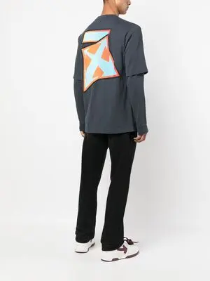 Off-White Degradé Thund Skate Layered T-shirt