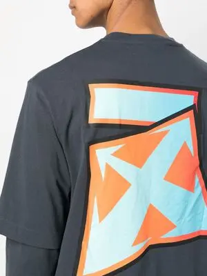 Off-White Degradé Thund Skate Layered T-shirt