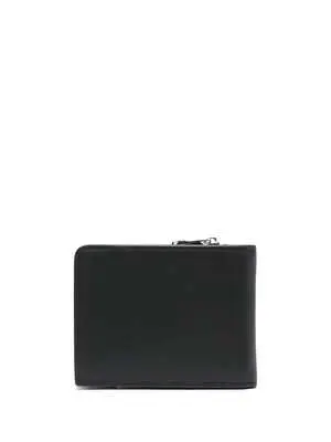 Calvin Klein Logo Plaque Bi-fold Leather Wallet