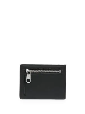 Calvin Klein Logo Embossed Leather Cardholder