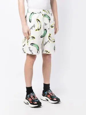 Iceberg Banana-print Bermuda Shorts