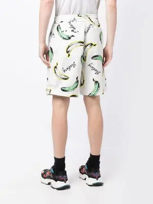 Iceberg Banana-print Bermuda Shorts