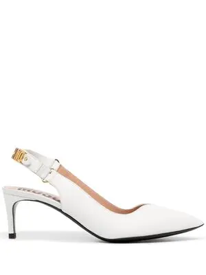 Moschino 55mm Leather Pumps