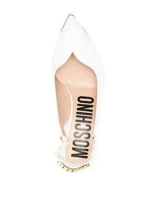Moschino 55mm Leather Pumps