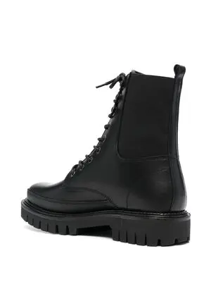 Tommy Hilfiger Leather Lace-up Ankle Boots
