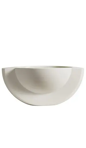LIGHT + LADDER Saturn Bowl In White - Snow