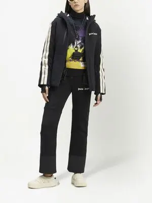 Palm Angels Sunset-print Roll-neck Jumper