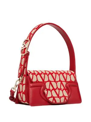 Valentino Garavani La Petit Deuxième Toile Iconographe Shoulder Bag - Red